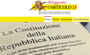 "Rileggiamo l’articolo 21 della Costituzione". Presentazione del ...