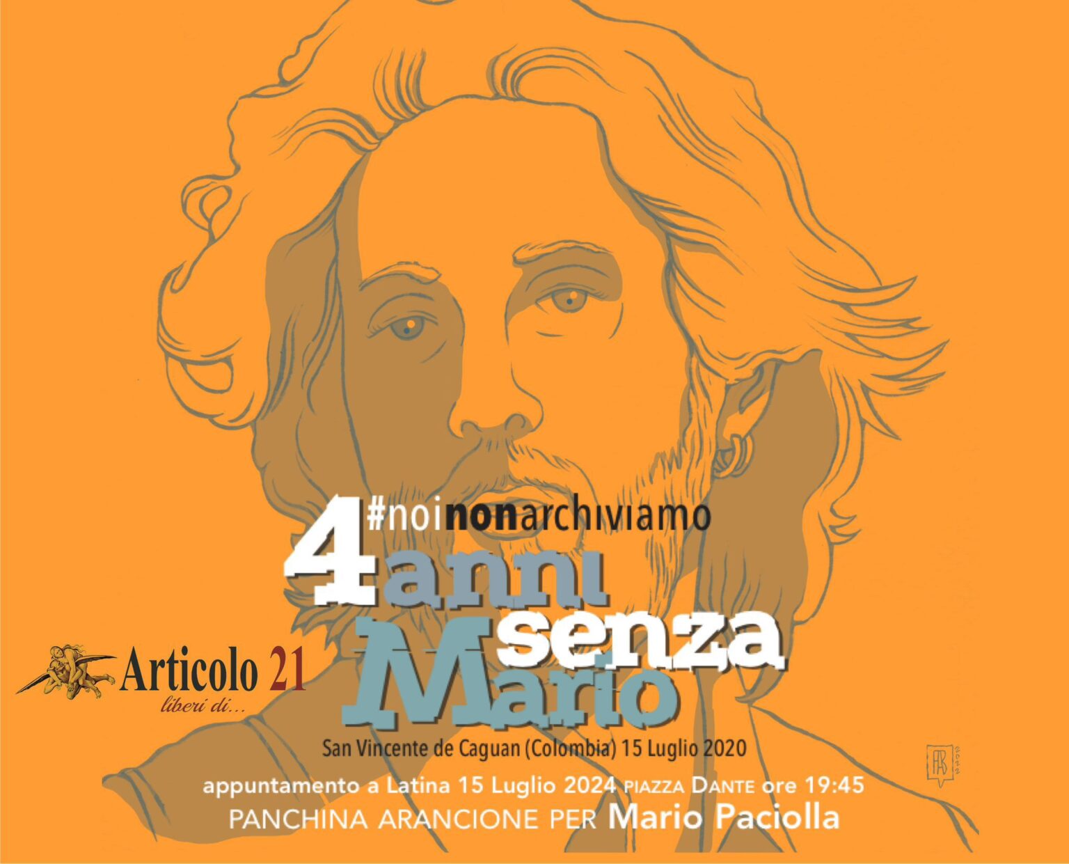 Latina ricorda Mario Paciolla, 4 anni dopo senza verità né giustizia ...